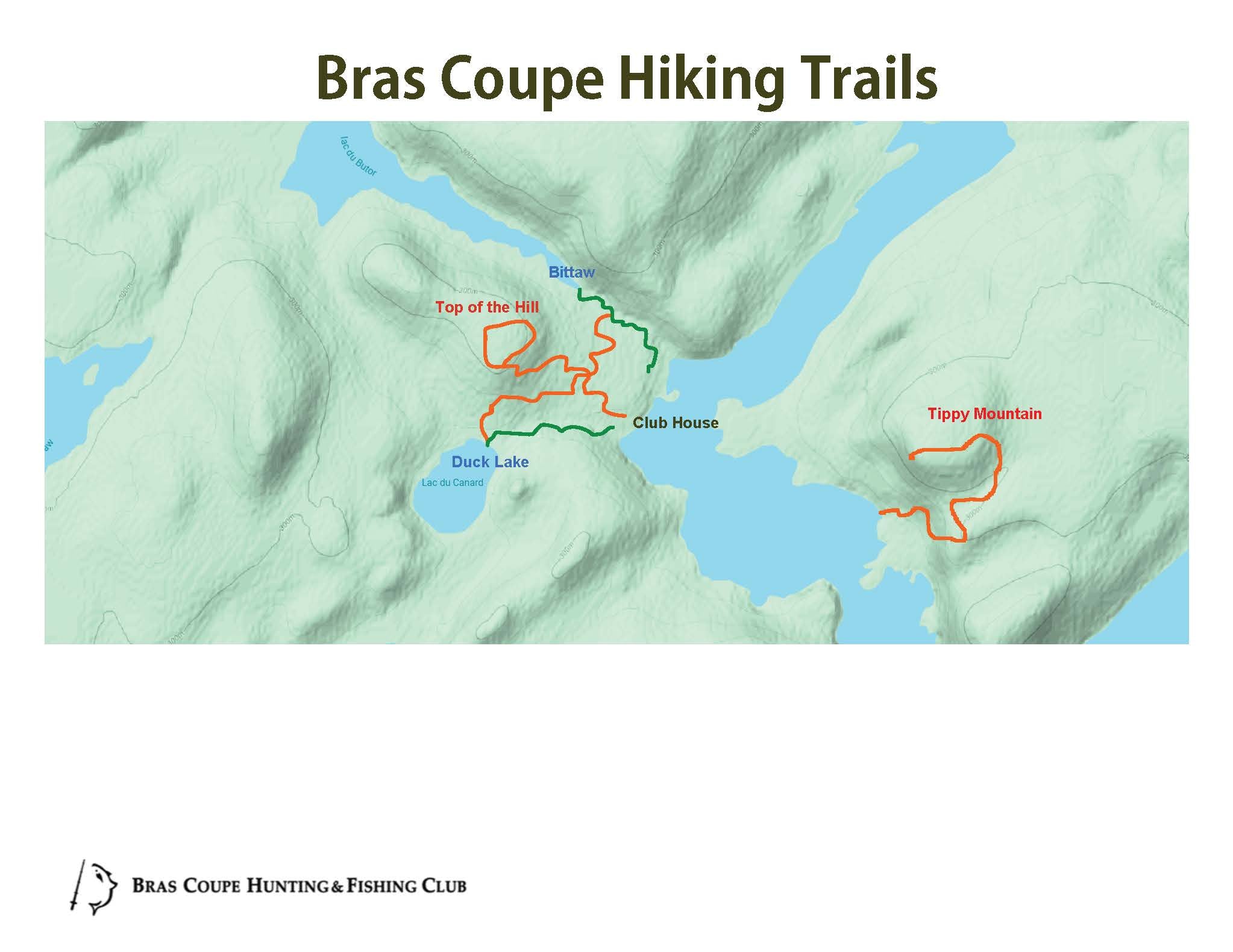 New Bras-Coupe hiking trail map! Enjoy! – Bras Coupe Club